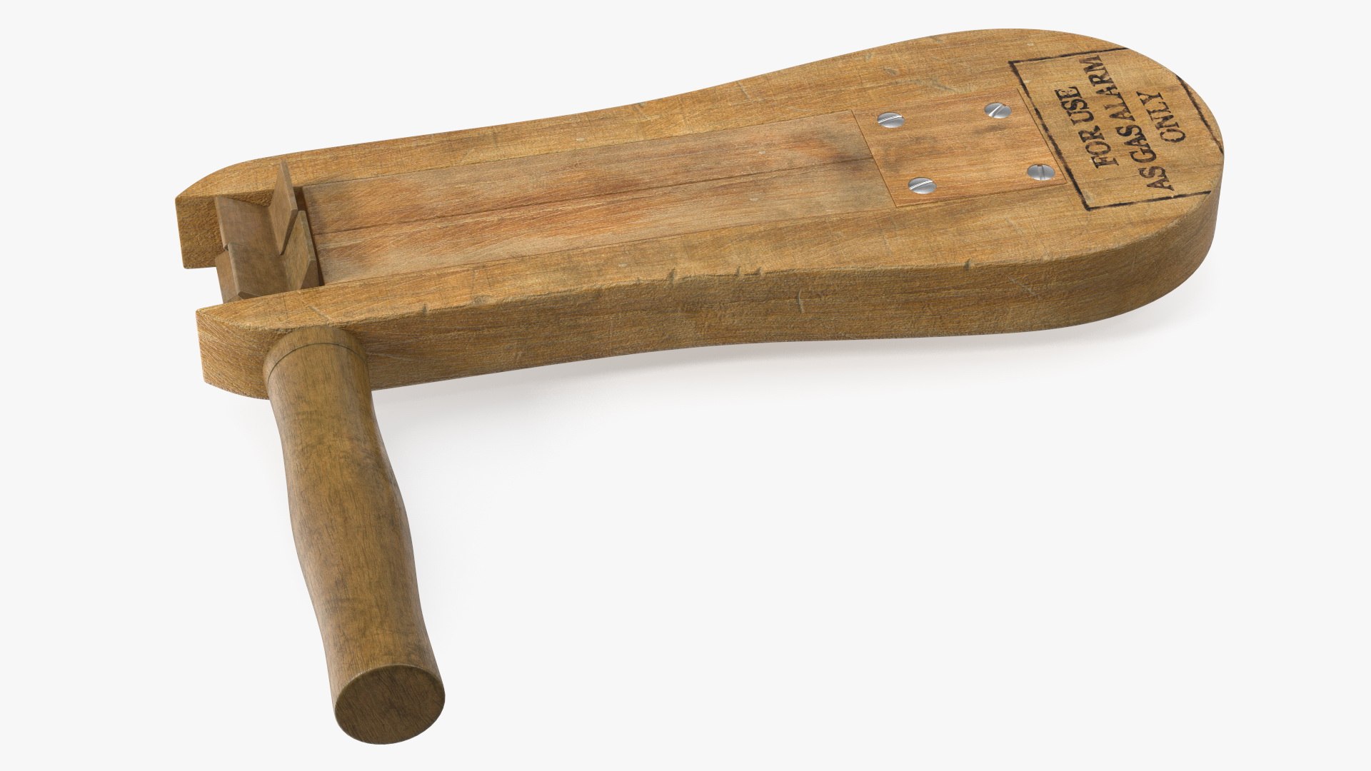 Retro Fire Rattle Alarm 3D Model - TurboSquid 2028936