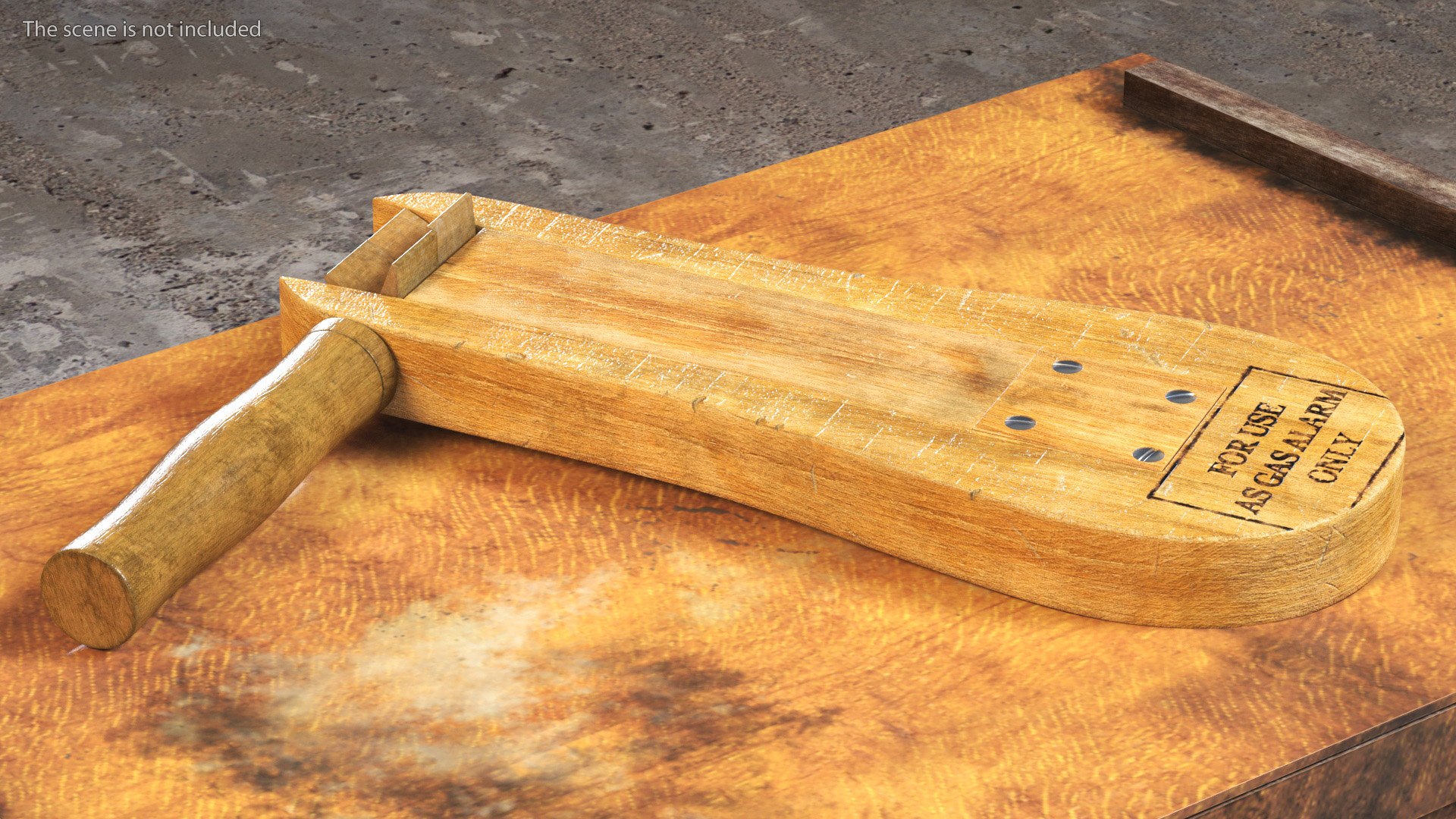 Retro Fire Rattle Alarm 3D Model - TurboSquid 2028936