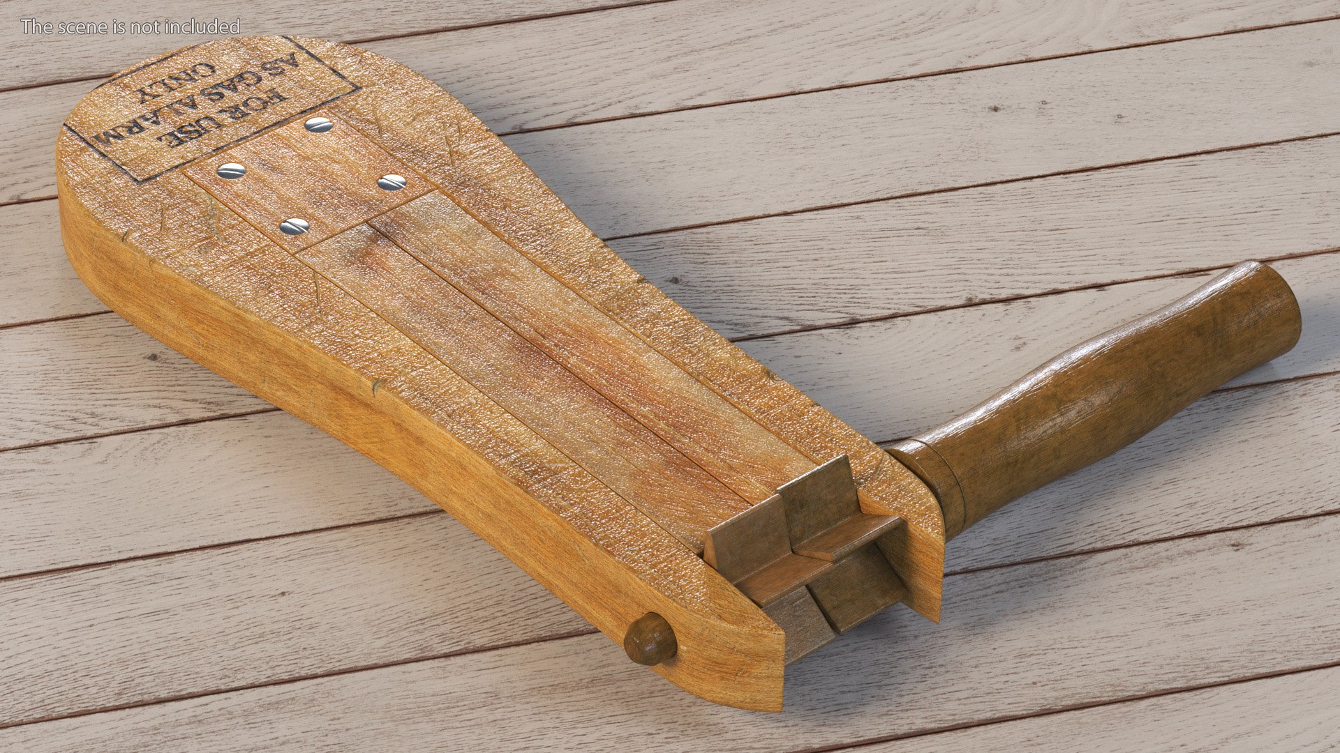 Retro Fire Rattle Alarm 3D Model - TurboSquid 2028936