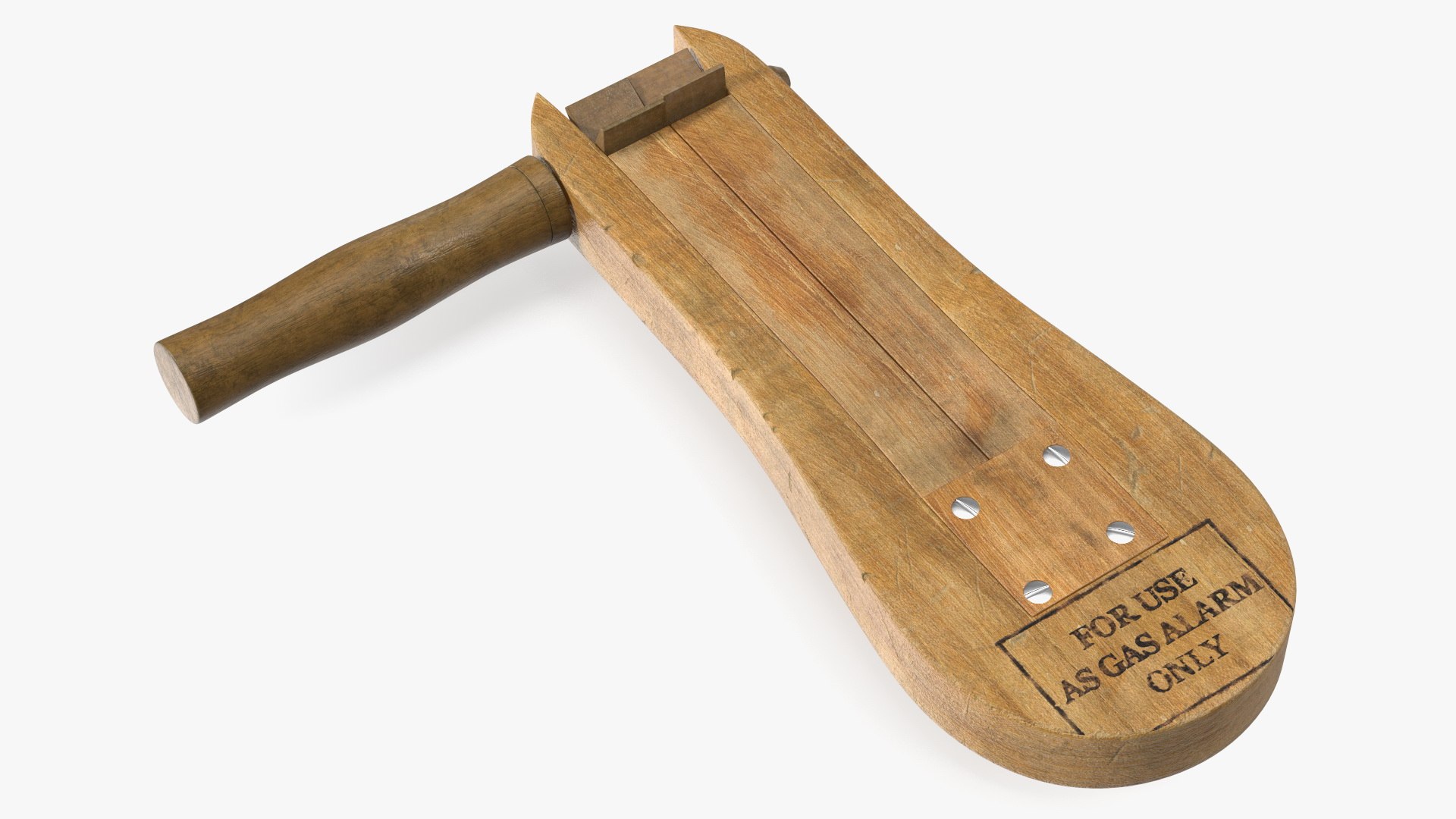 Retro Fire Rattle Alarm 3D Model - TurboSquid 2028936