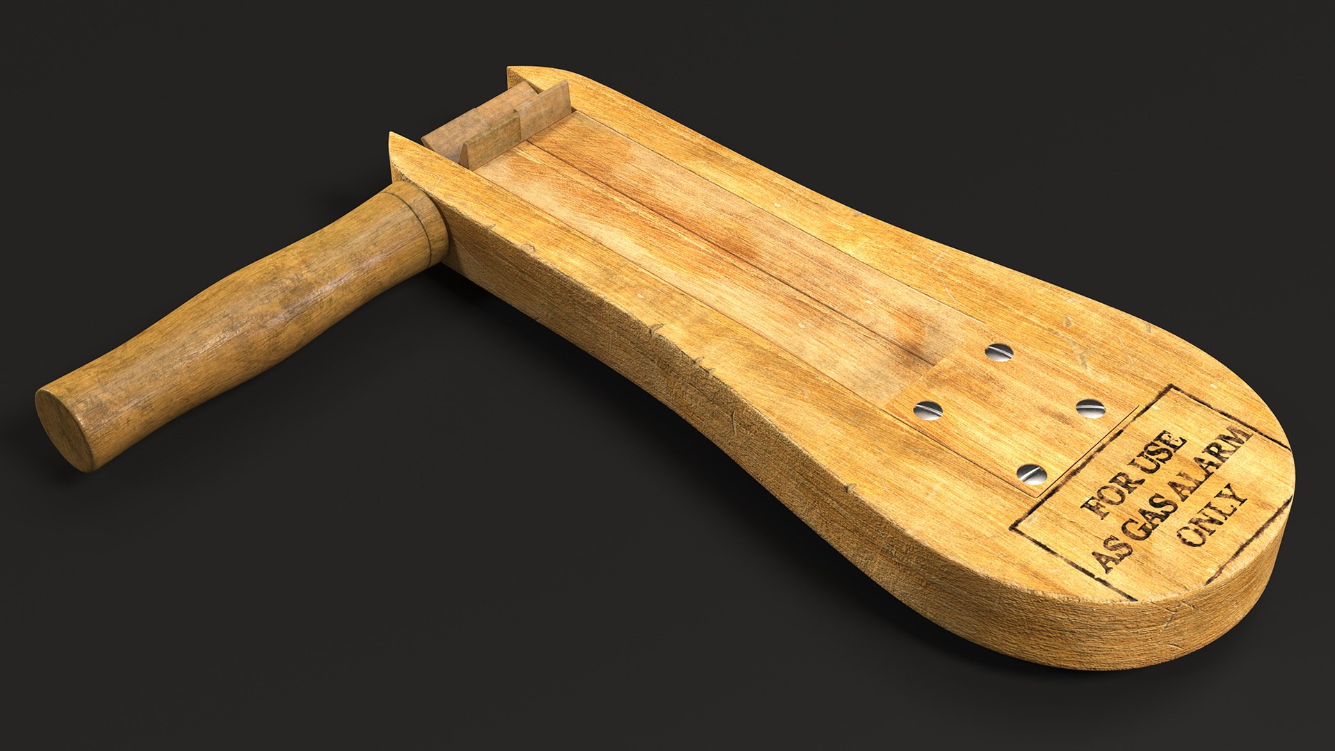 Retro Fire Rattle Alarm 3D Model - TurboSquid 2028936