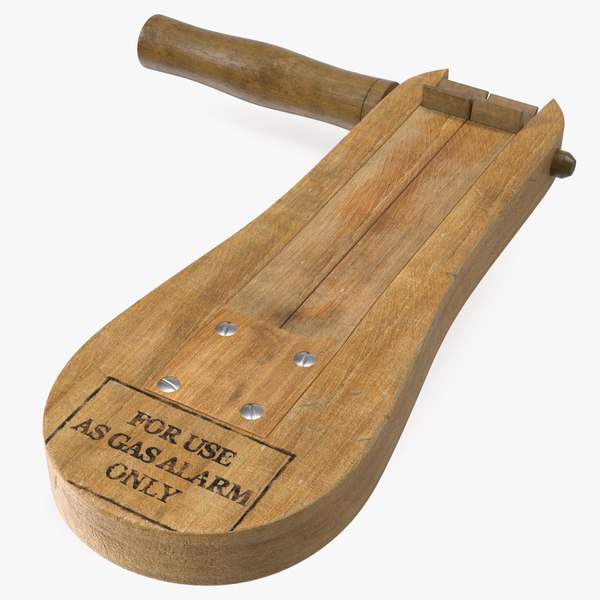 Retro Fire Rattle Alarm 3D model - TurboSquid 2028936