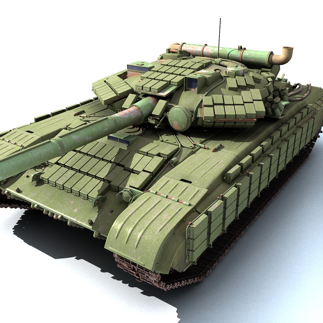 tank armor t-64 3d model