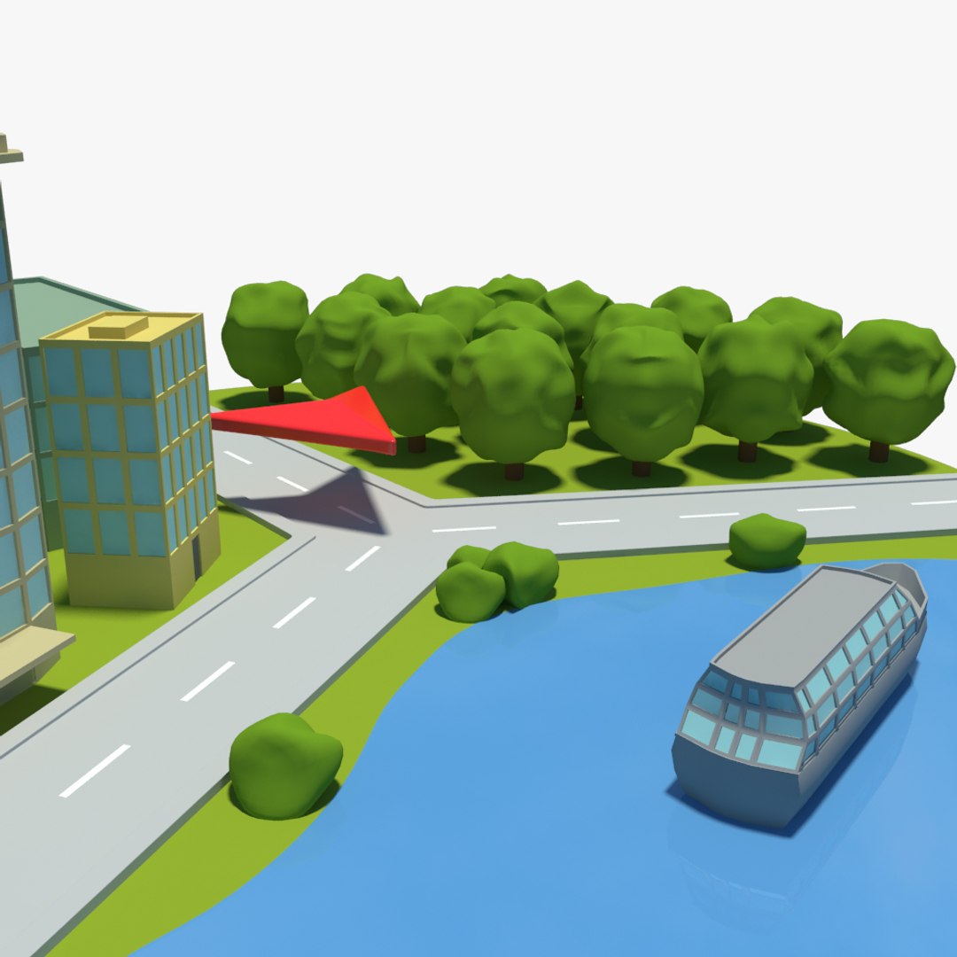 3d Navigation Symbol Icon