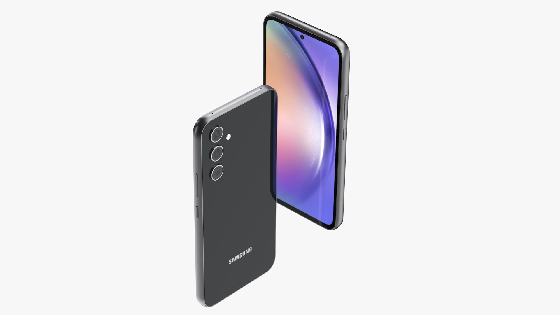 3D Samsung Galaxy A54 Graphite Model - TurboSquid 2039699