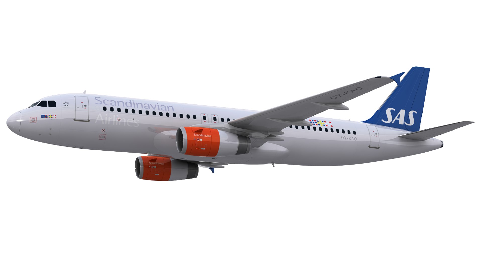 A320 Sas 3d Model