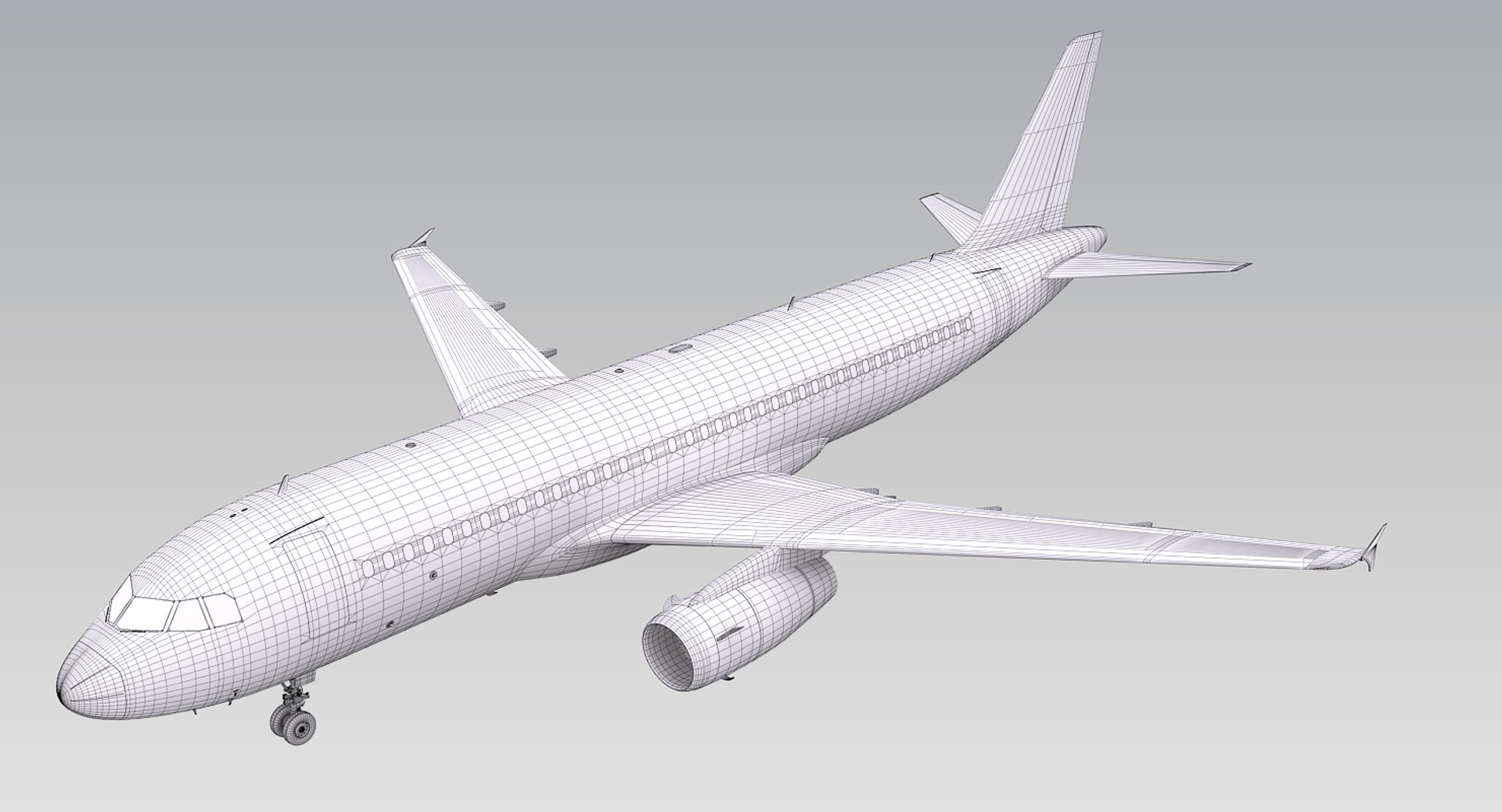 A320 Sas 3d Model