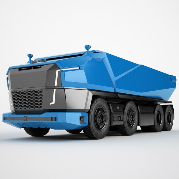 Concept Autonomous Dump Truck 03 3D model - TurboSquid 1896629