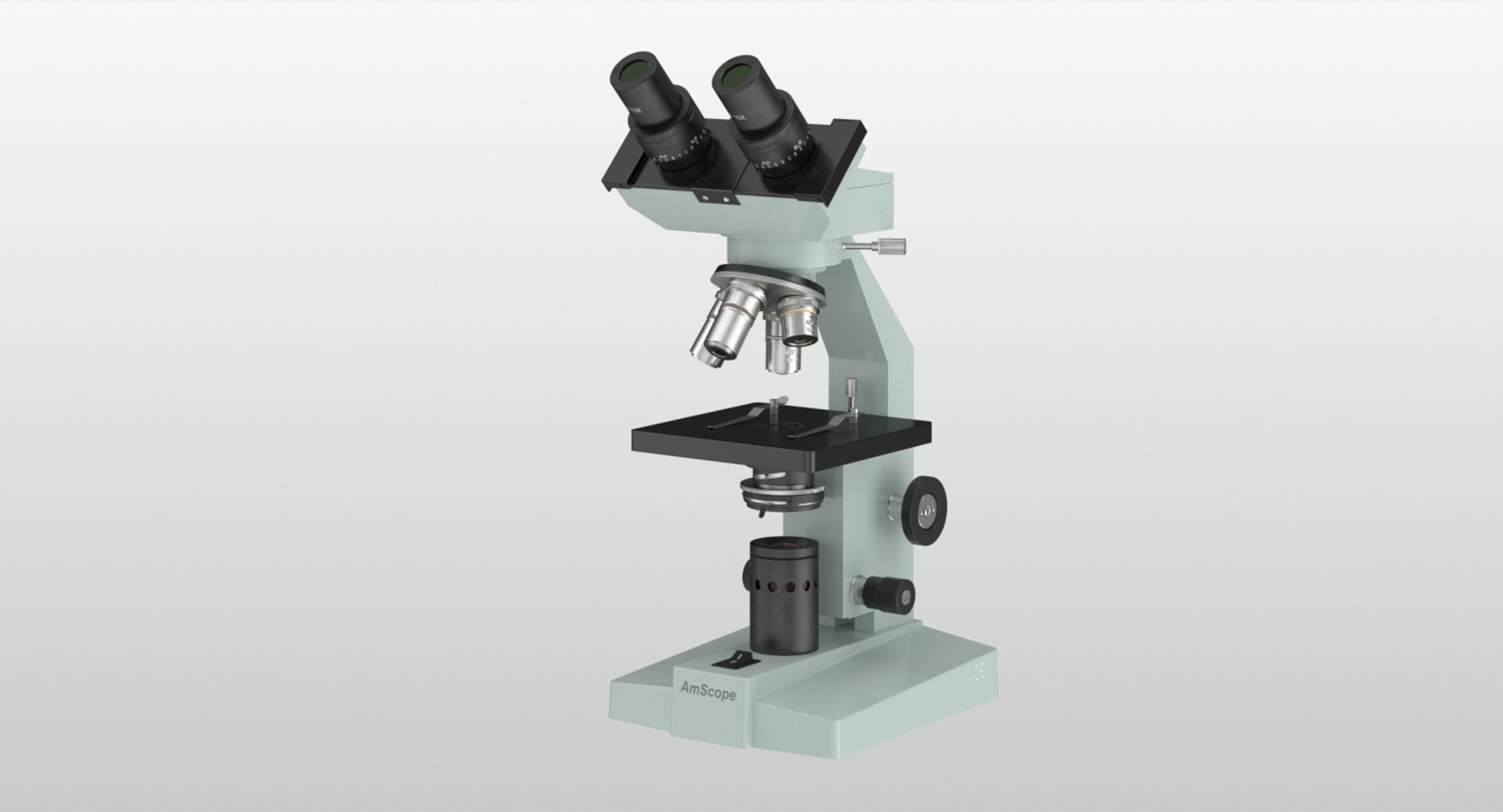 3D realistic microscope model - TurboSquid 1237327