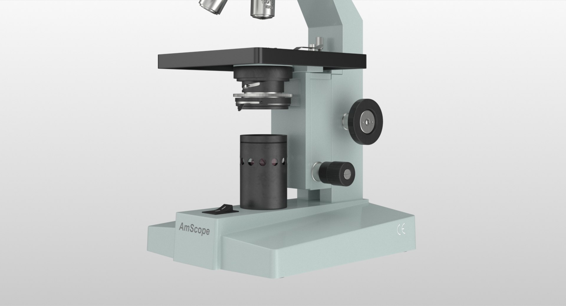 3D Realistic Microscope Model - TurboSquid 1237327