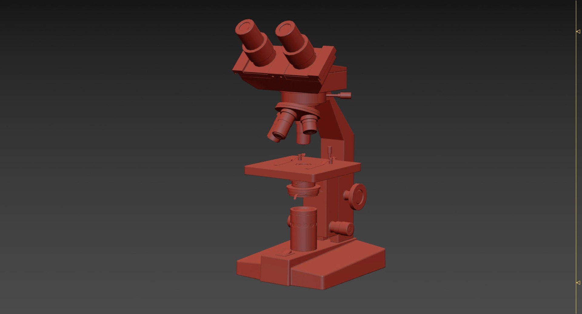 3D Realistic Microscope Model - TurboSquid 1237327