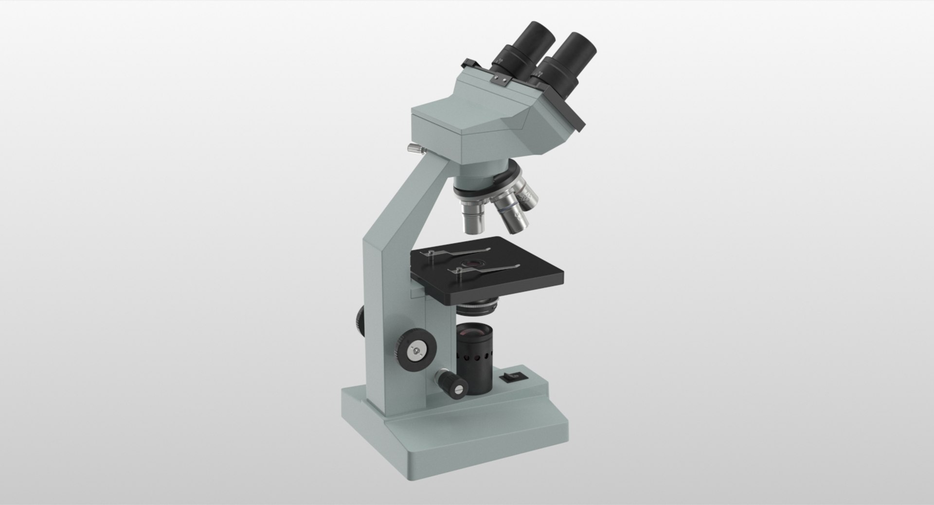 3D Realistic Microscope Model - TurboSquid 1237327