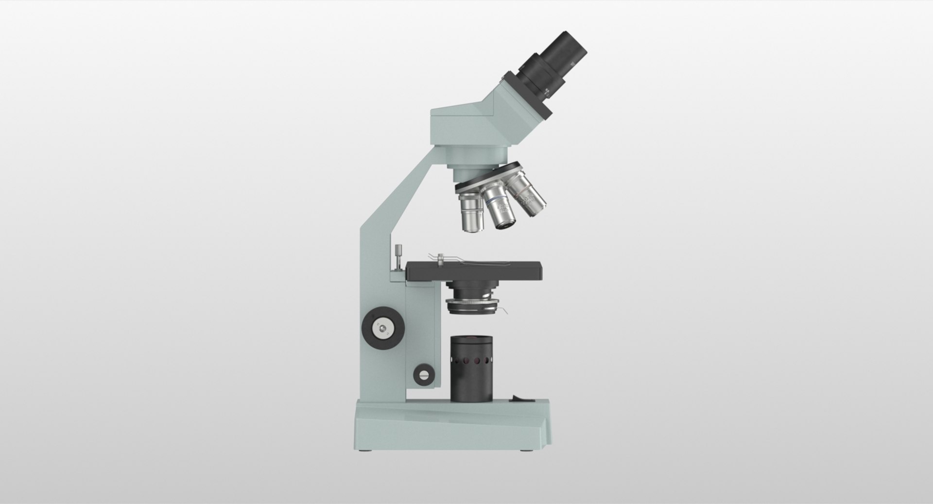 3D Realistic Microscope Model - TurboSquid 1237327