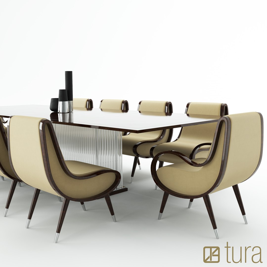 3d Tura Eclipse Dining Table