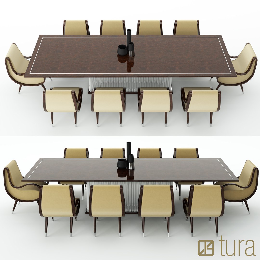 3d Tura Eclipse Dining Table