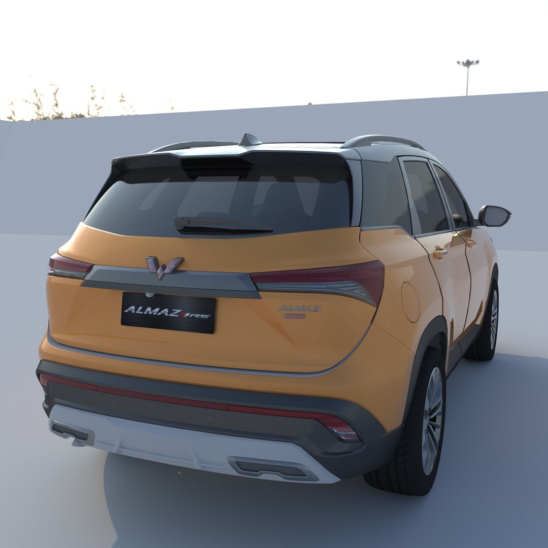 Shanghai General Motors Wuling Almaz Hybrid 3D - TurboSquid 2231858