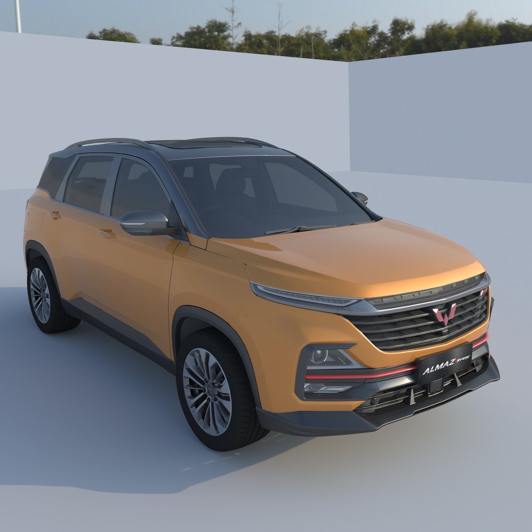Shanghai General Motors Wuling Almaz Hybrid 3D - TurboSquid 2231858