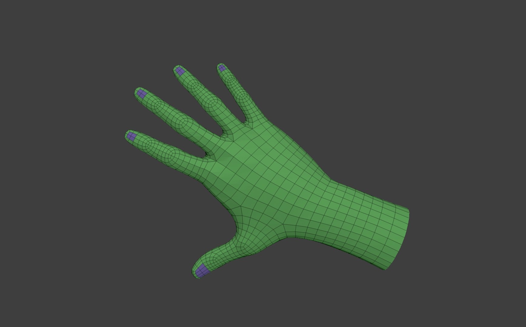 3D Low-poly Hand Model - TurboSquid 1402661