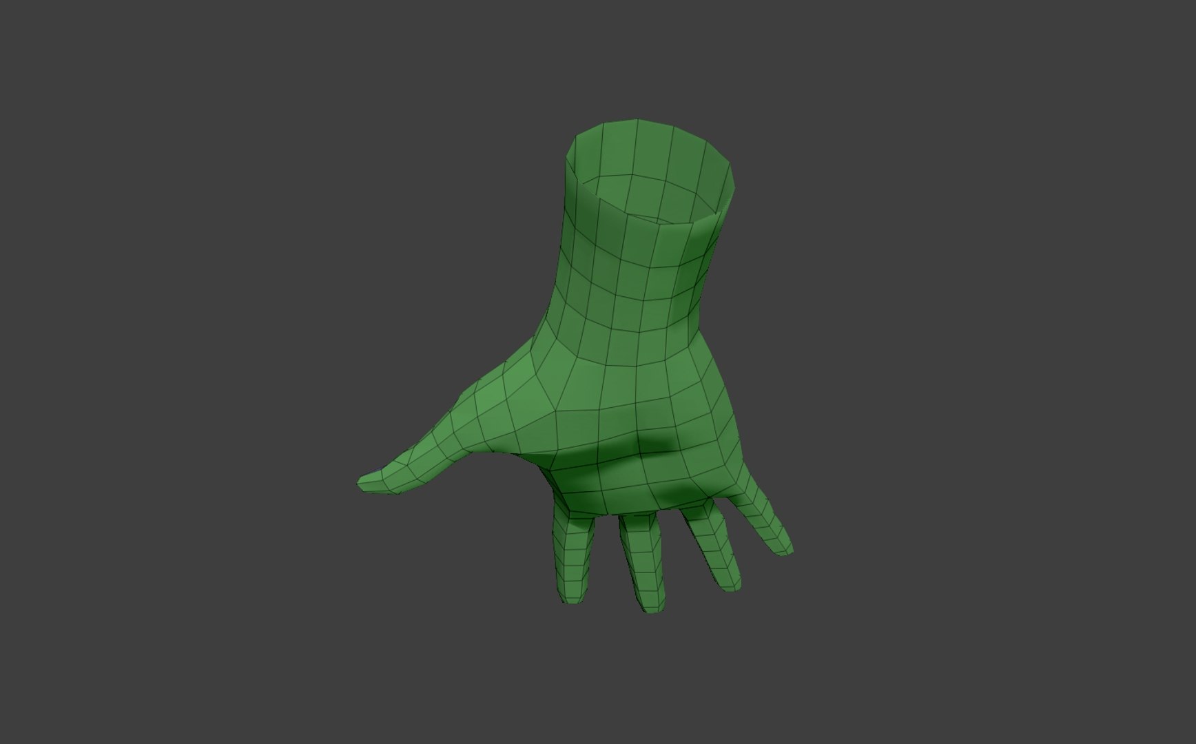 3D Low-poly Hand Model - TurboSquid 1402661