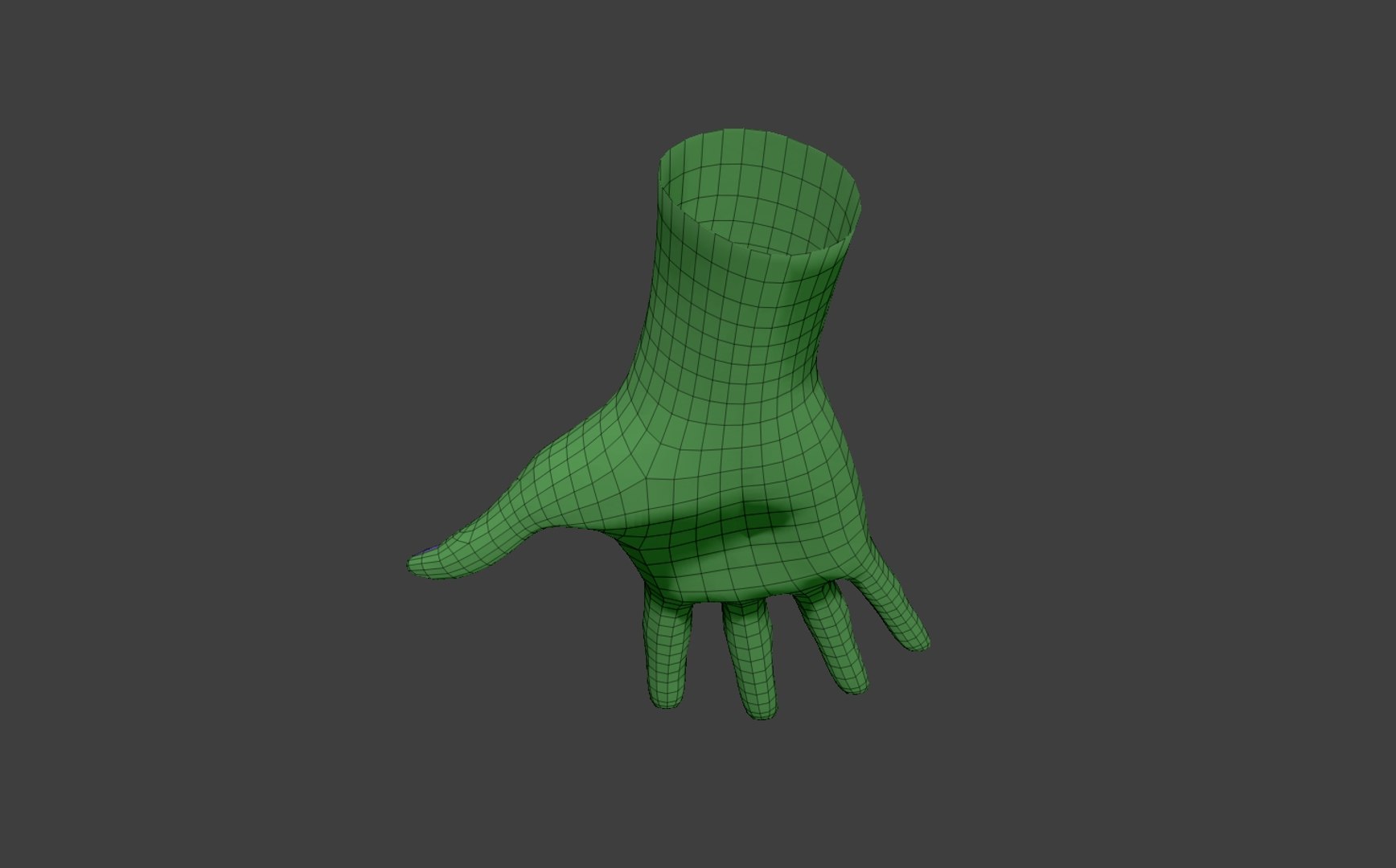 3D Low-poly Hand Model - TurboSquid 1402661