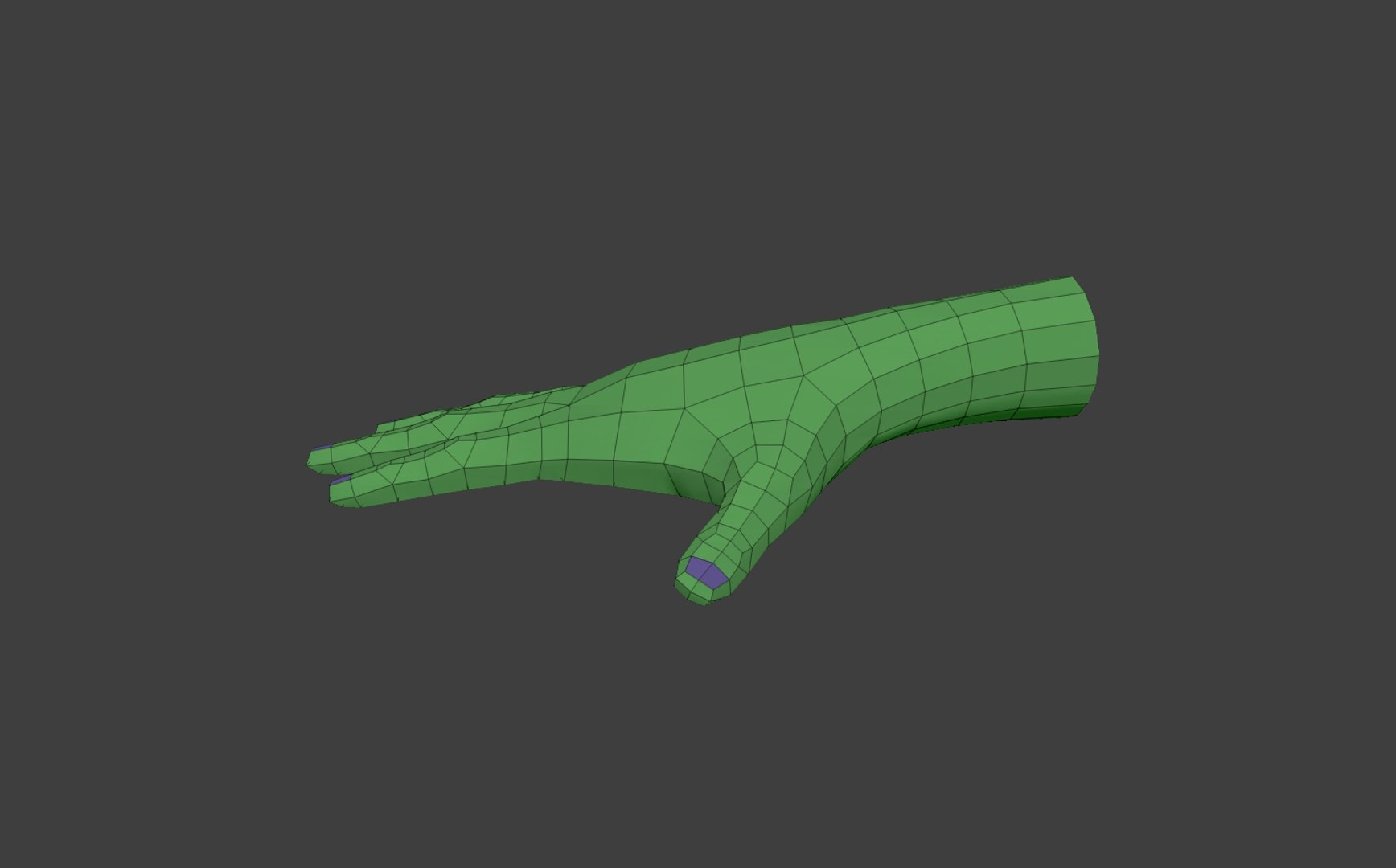 3D Low-poly Hand Model - TurboSquid 1402661