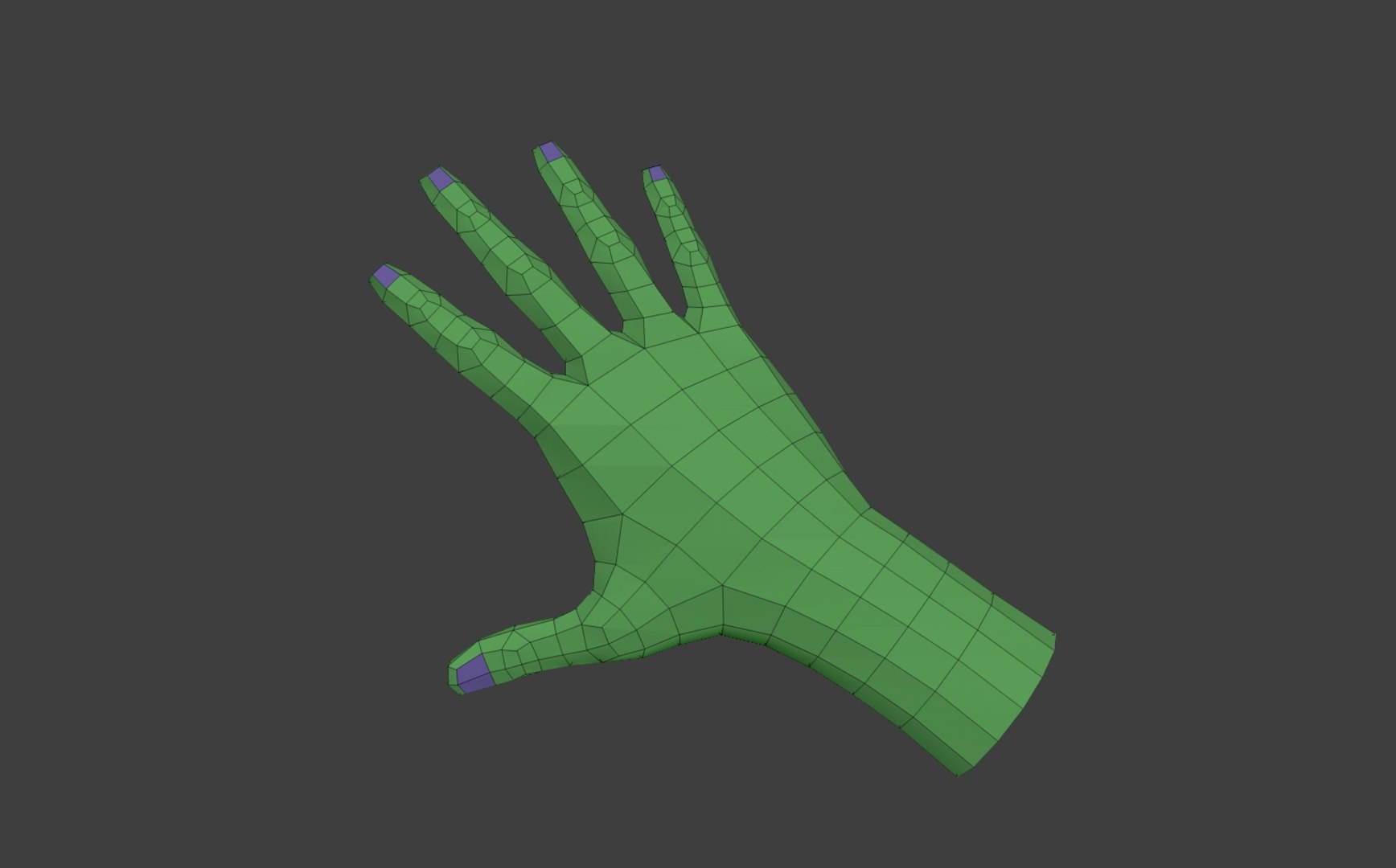 3D Low-poly Hand Model - TurboSquid 1402661