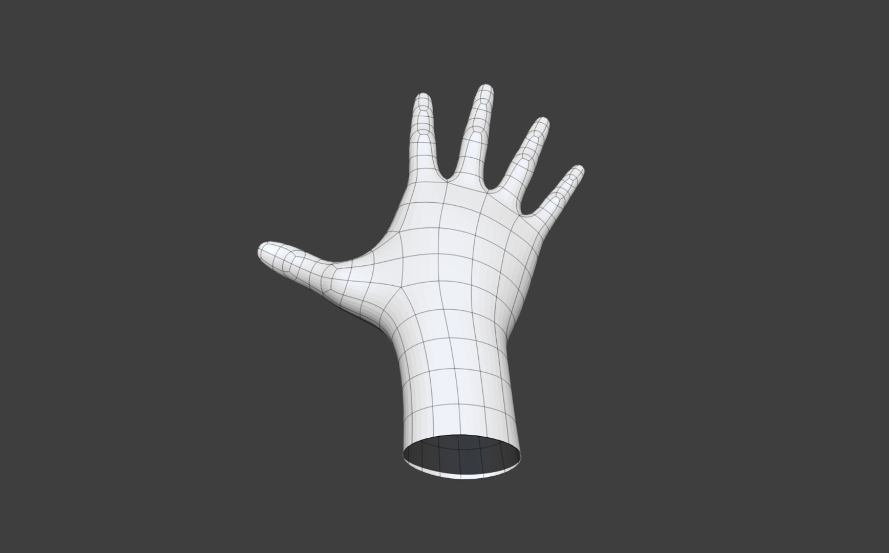 3D Low-poly Hand Model - TurboSquid 1402661