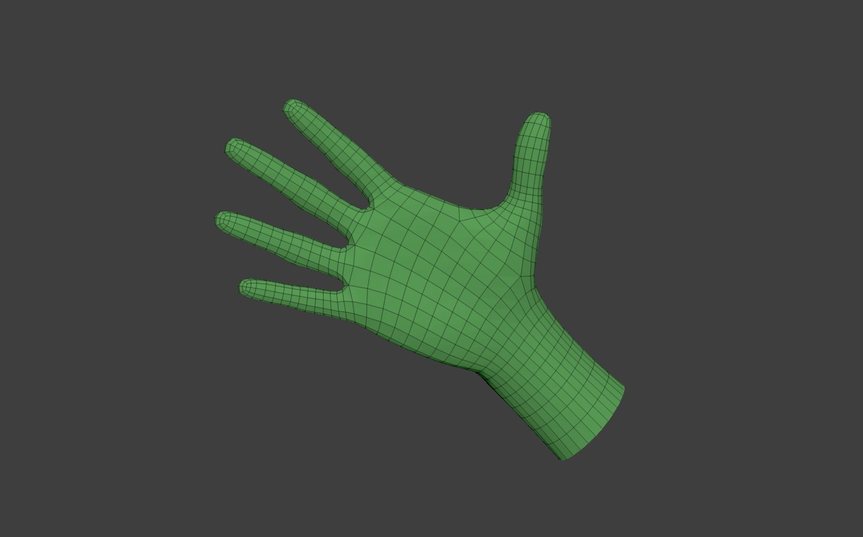 3D Low-poly Hand Model - TurboSquid 1402661