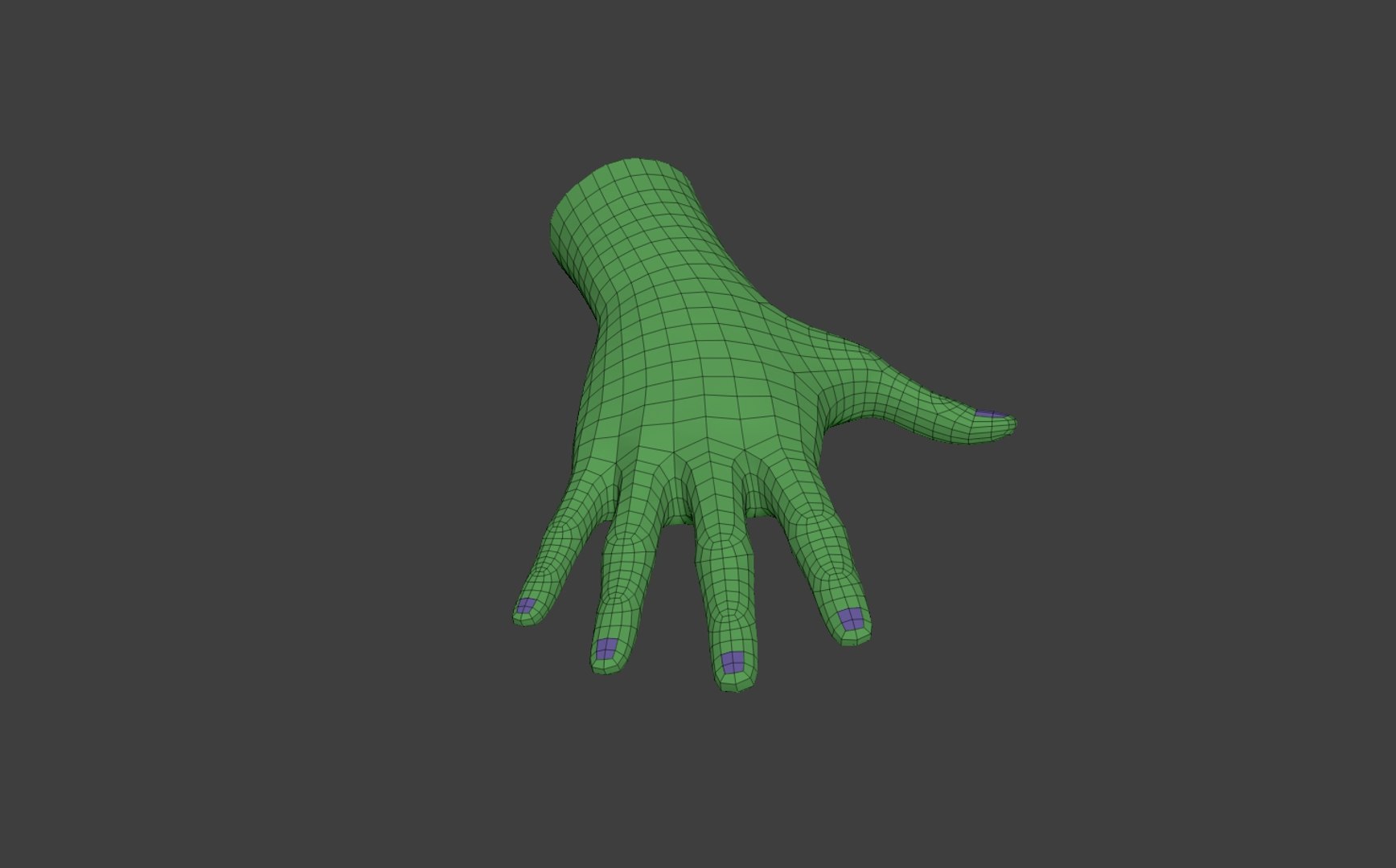 3D Low-poly Hand Model - TurboSquid 1402661