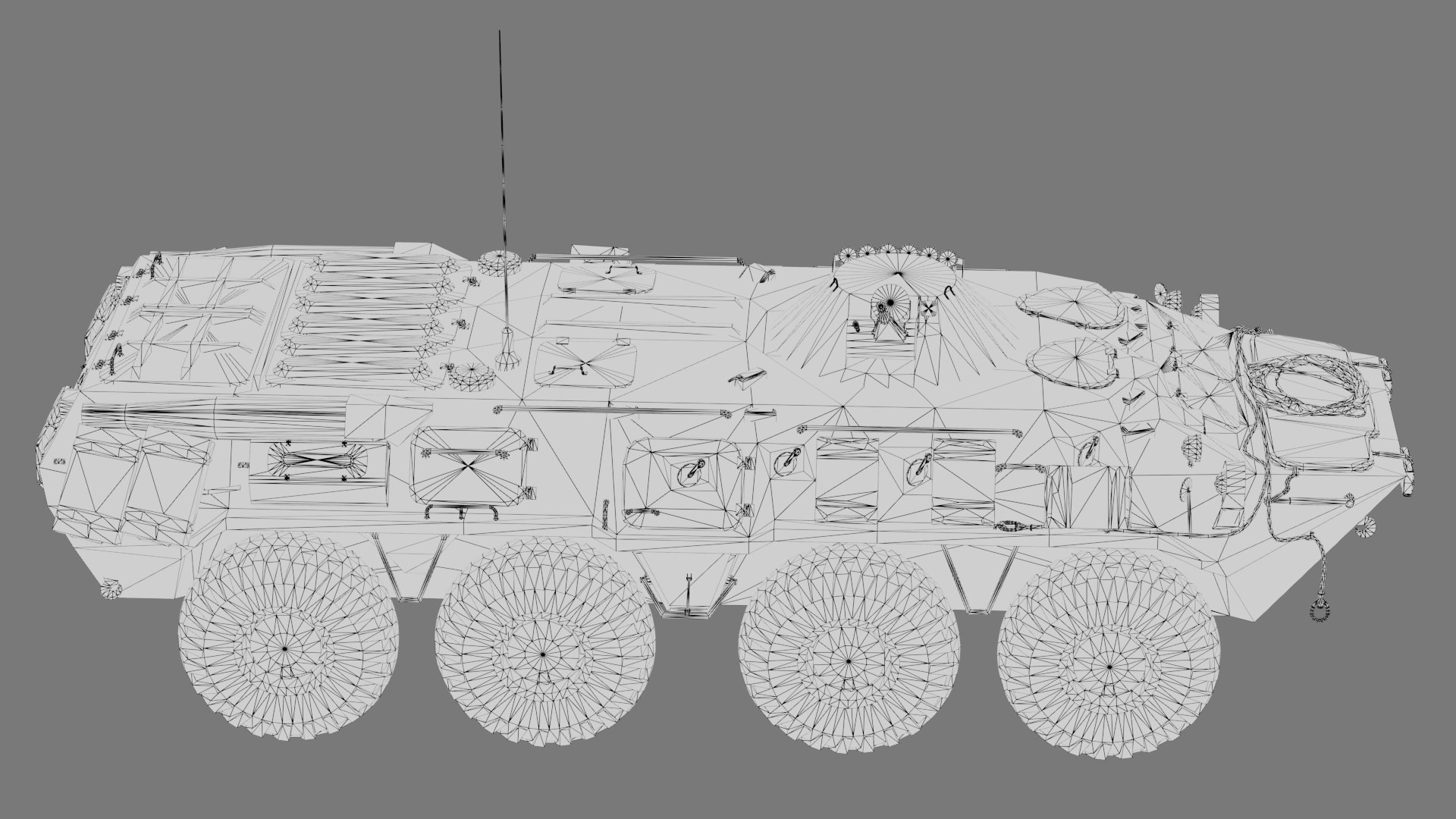 3D Model BTR 80 - TurboSquid 2085416