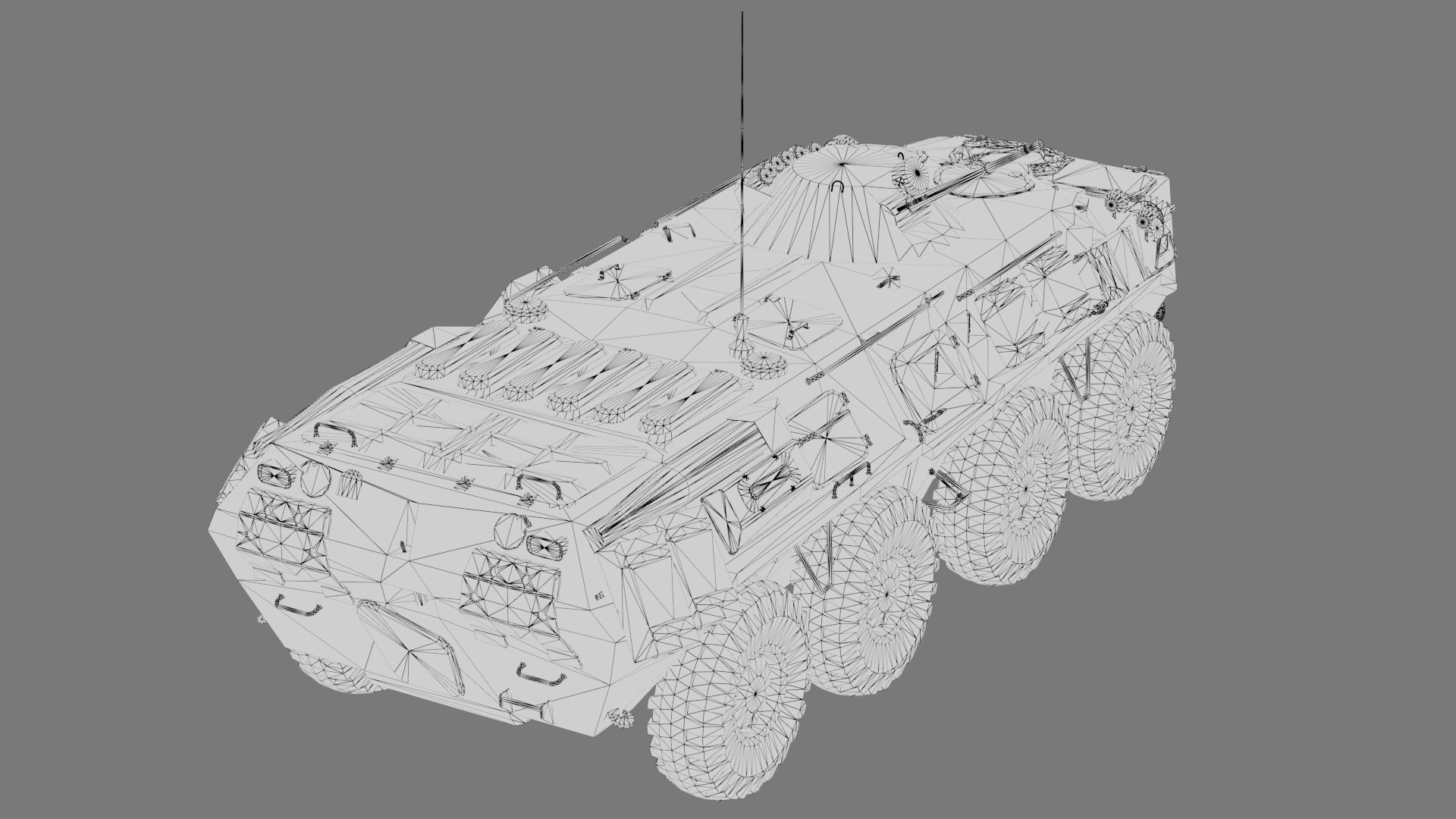 3D Model BTR 80 - TurboSquid 2085416