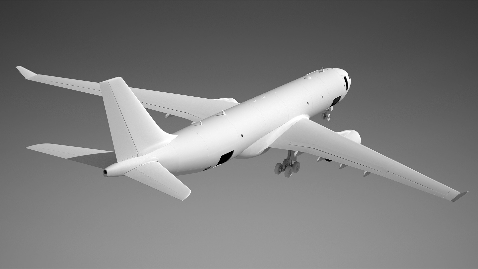 Airbus A330-200F Turkish Cargo 3D model - TurboSquid 2149239