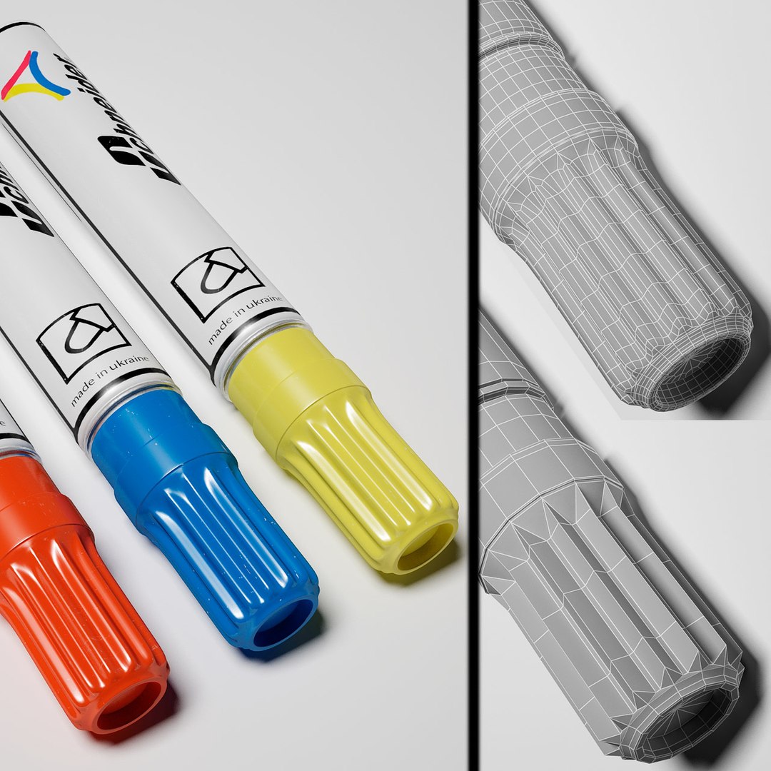 3d model marker
