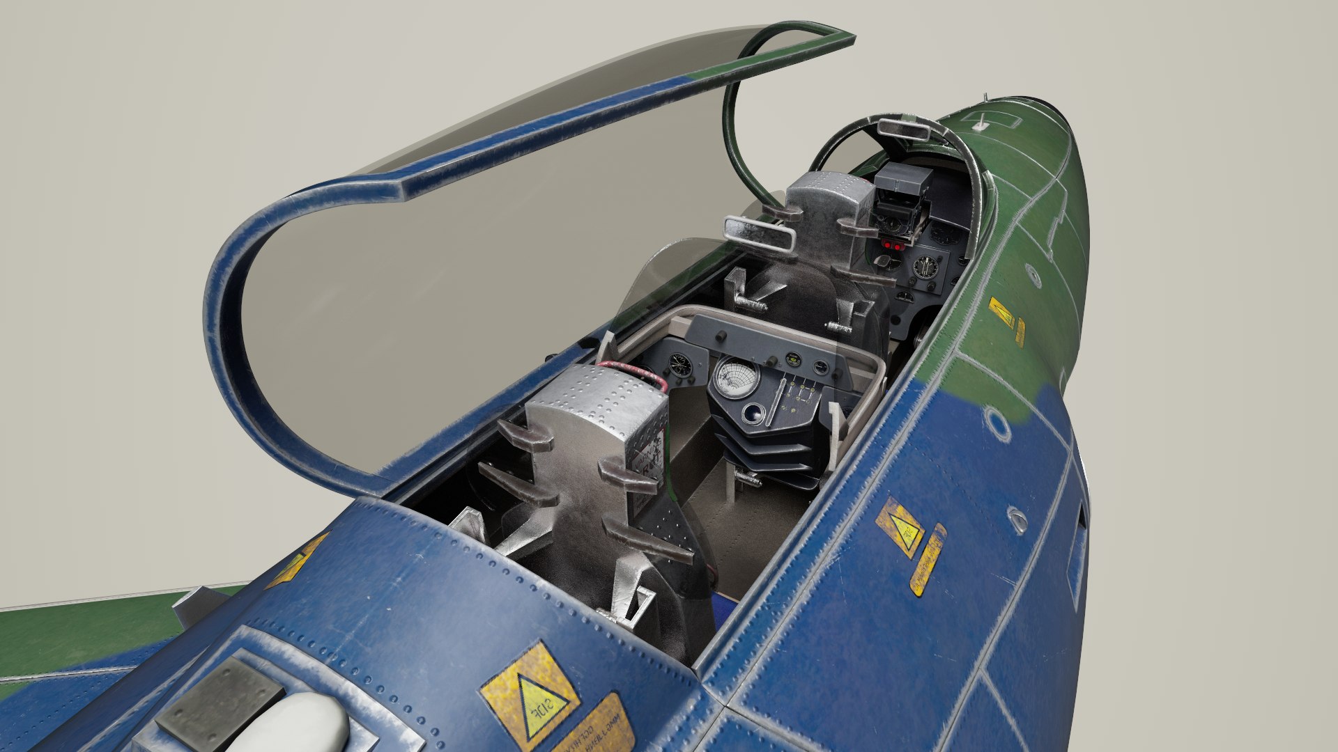 3D Saab J32 Lansen - TurboSquid 2156075