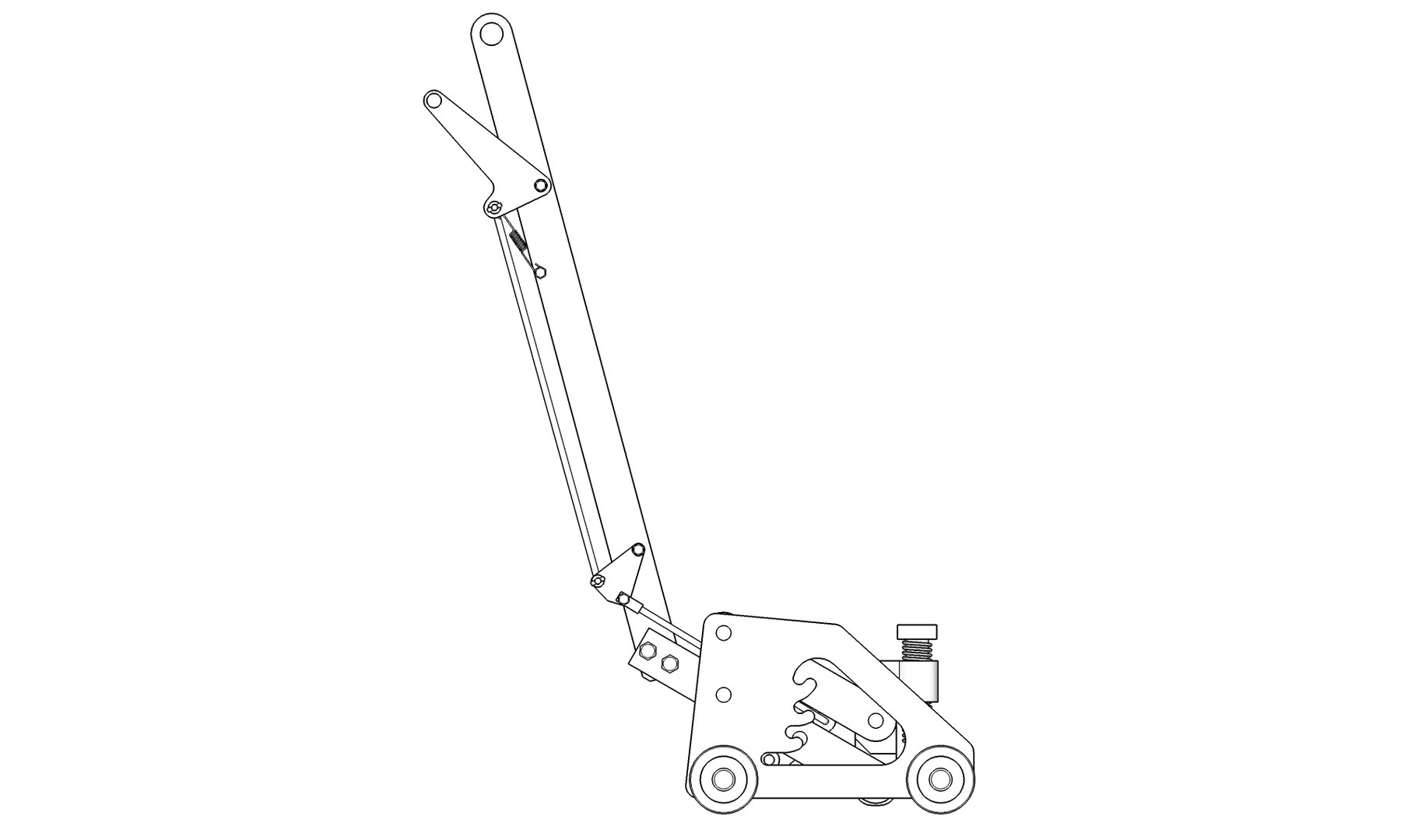 3D Car Jack Lifter Model - TurboSquid 2130037