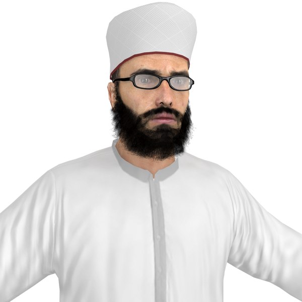 3D model muslim priest - TurboSquid 1279410