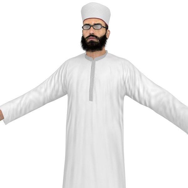 3D model muslim priest - TurboSquid 1279410