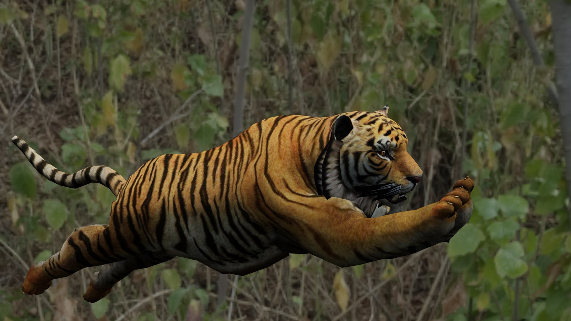 3D Bengal Tiger 3D model - TurboSquid 2059391