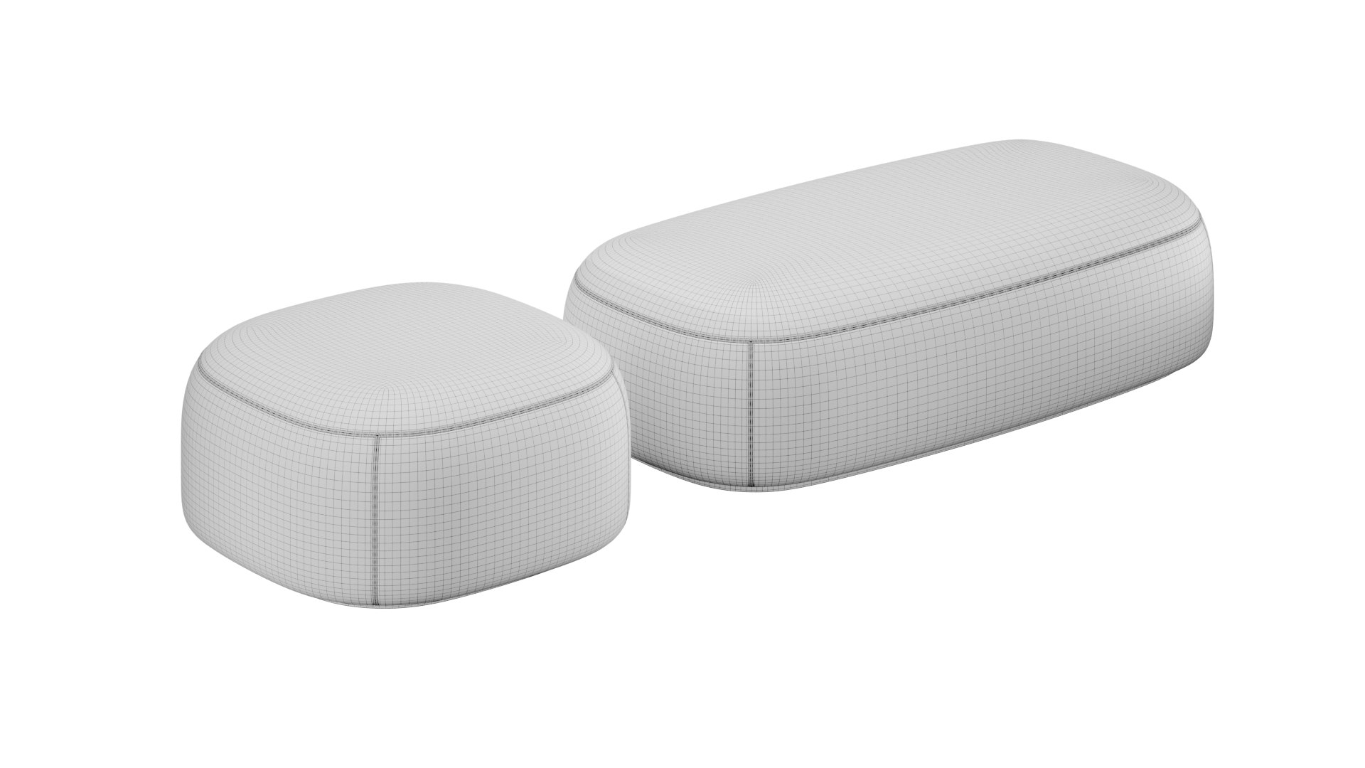 3D Sofa Mochi Model - TurboSquid 2131820