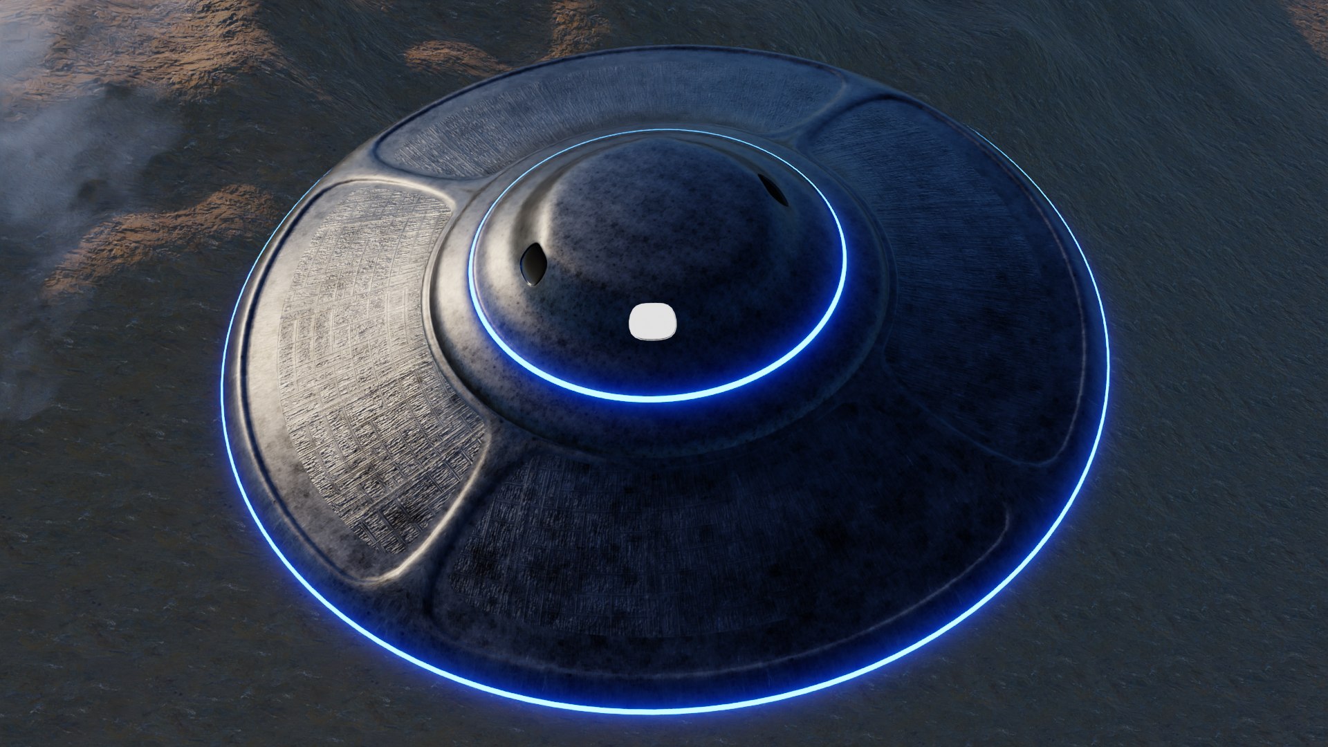 3D Model UFO FLYING SAUCER - TurboSquid 2064794