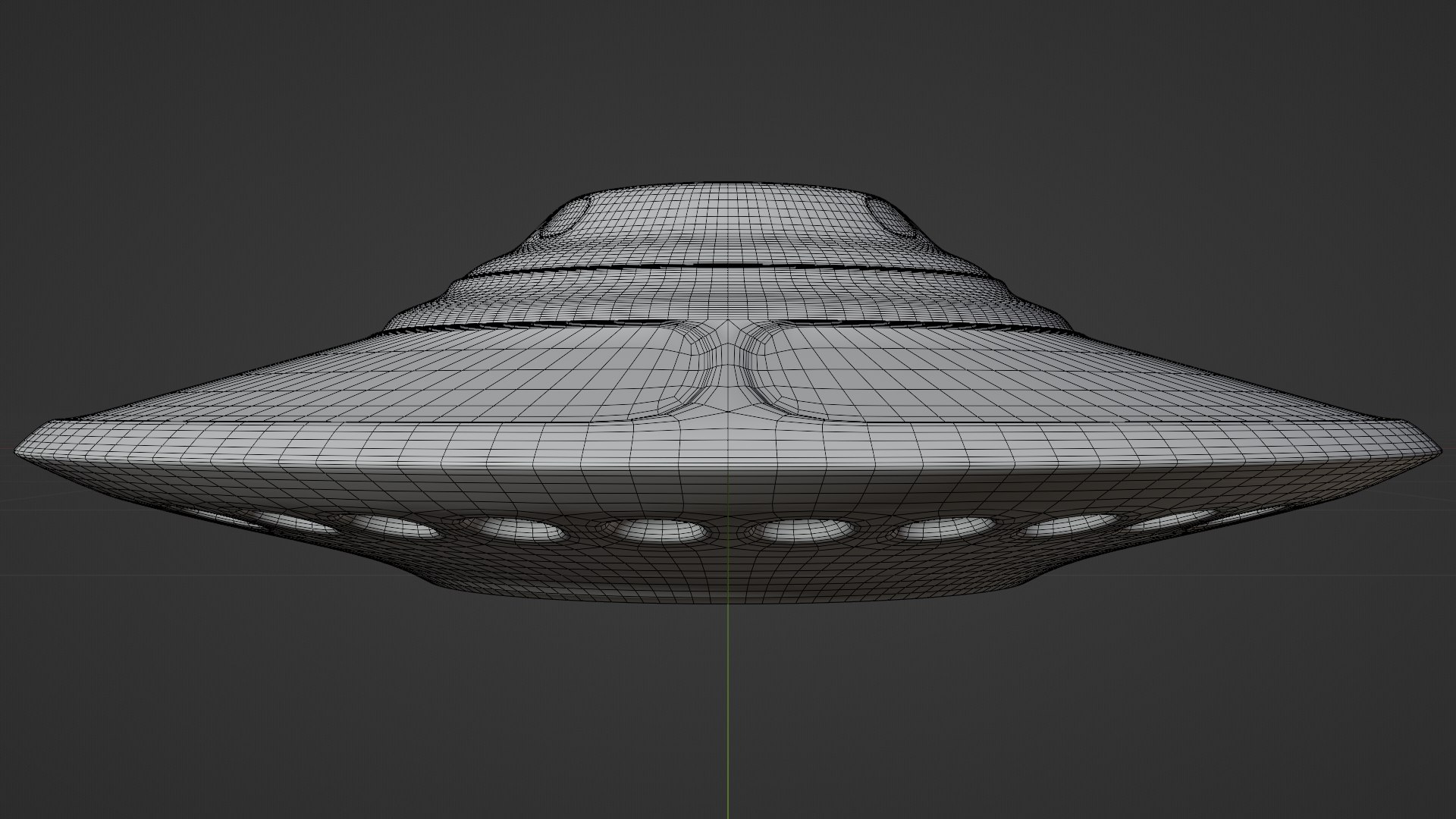 3D Model UFO FLYING SAUCER - TurboSquid 2064794