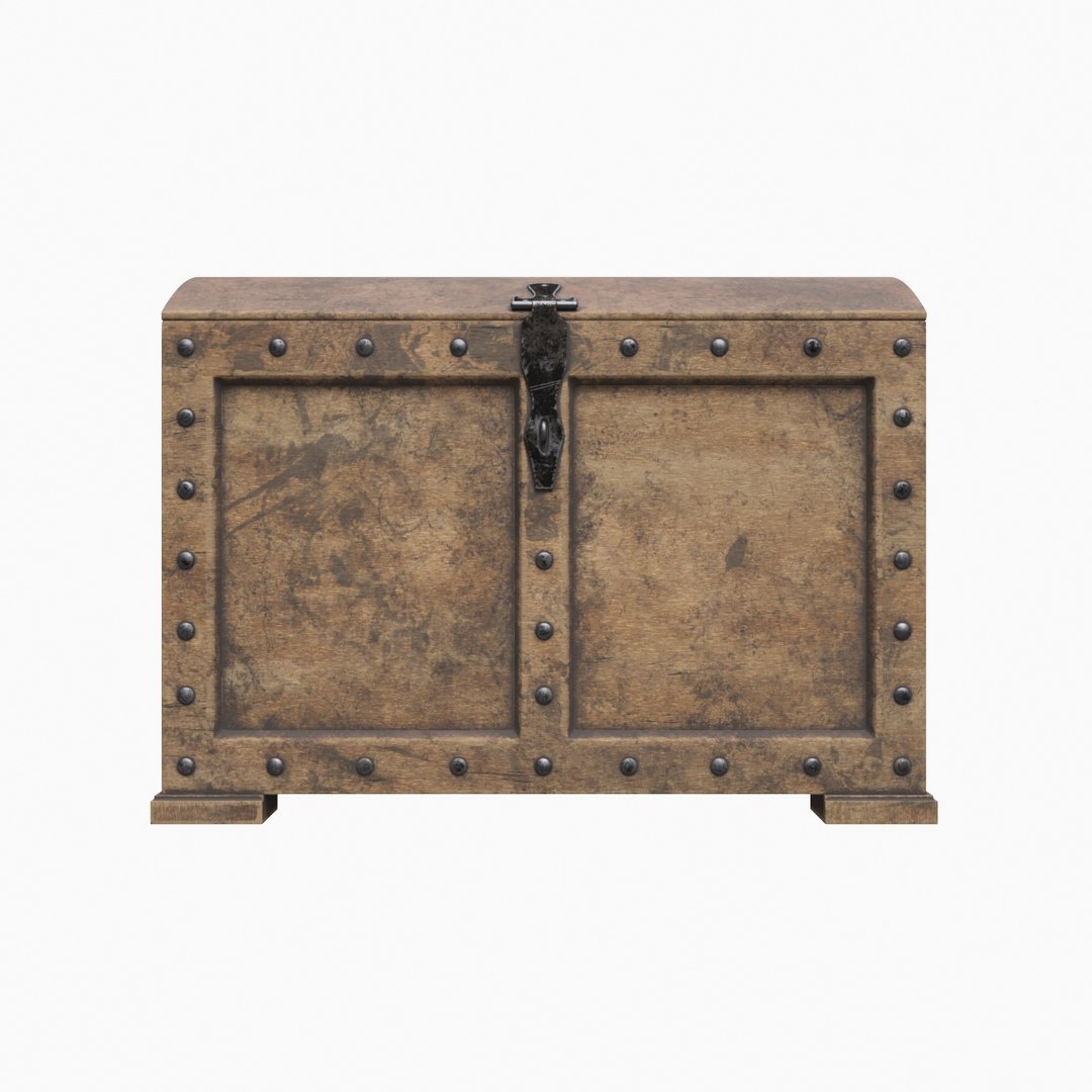 Old Chest Model - TurboSquid 1427902