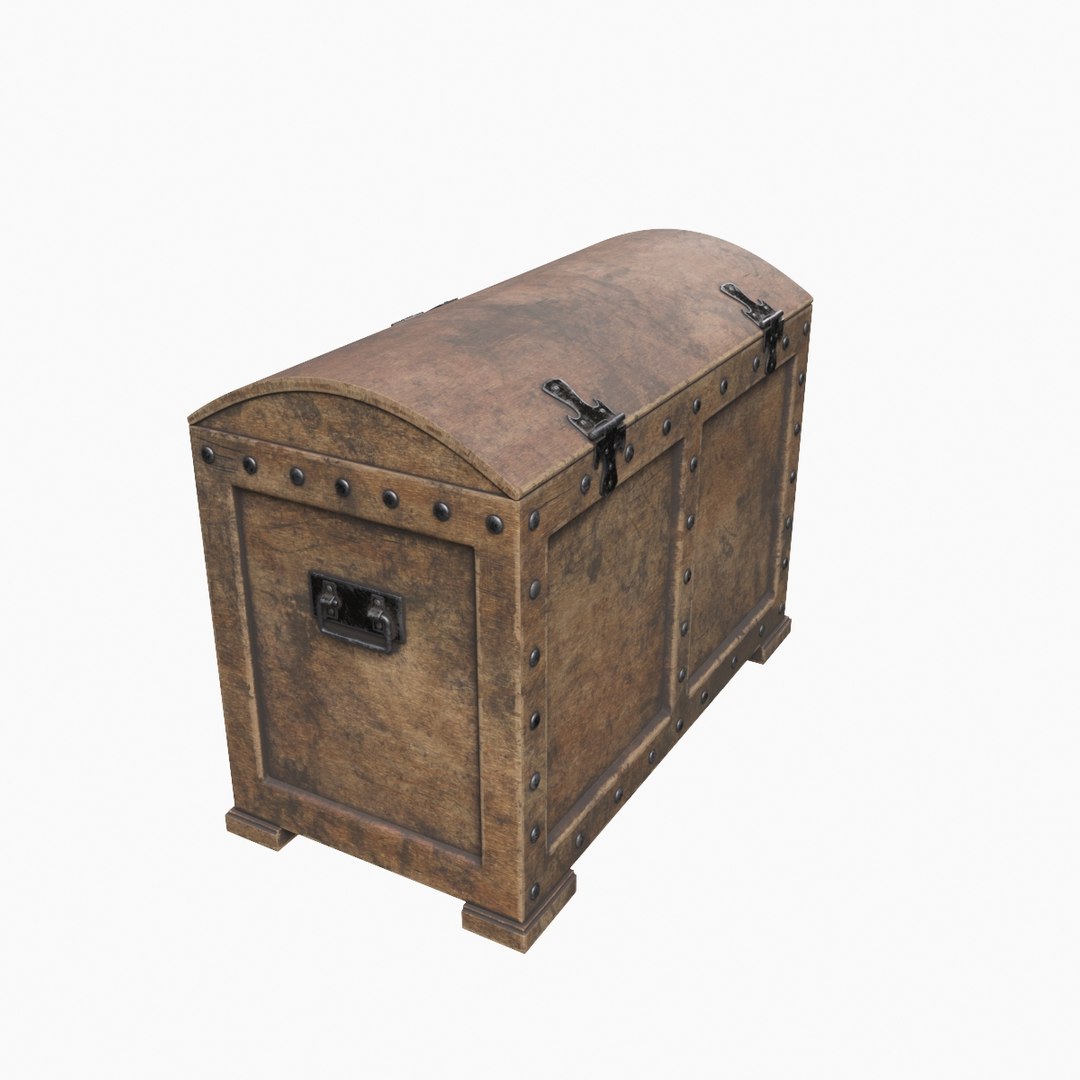 Old Chest Model - TurboSquid 1427902