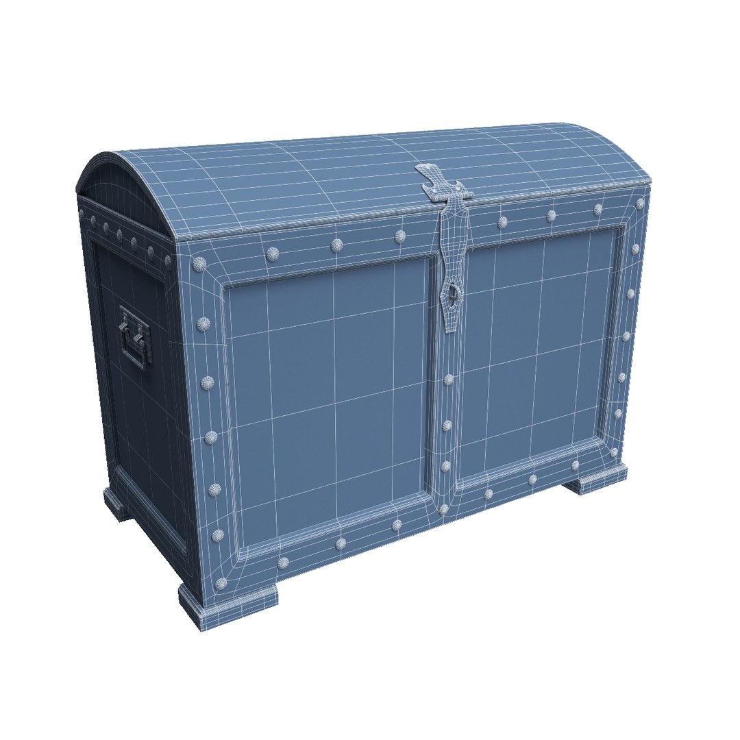 Old Chest Model - TurboSquid 1427902
