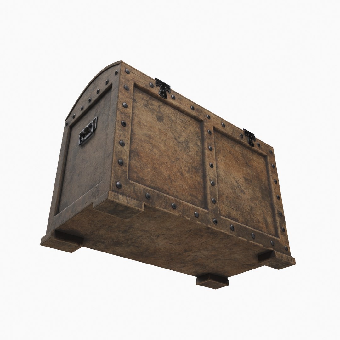 Old Chest Model - TurboSquid 1427902