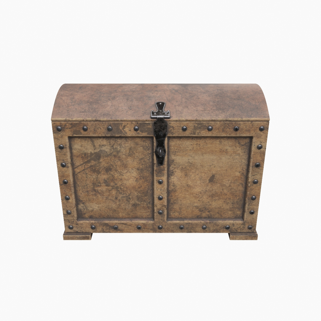 Old Chest Model - TurboSquid 1427902