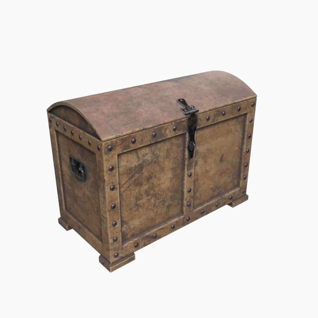 Old Chest Model - TurboSquid 1427902