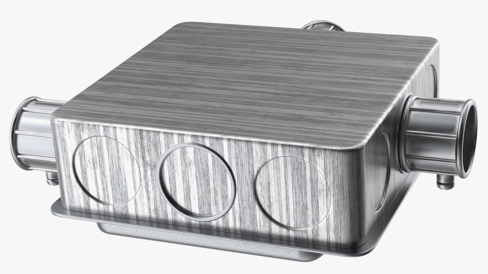 Junction Box With Sockets 3D Model - TurboSquid 2348783