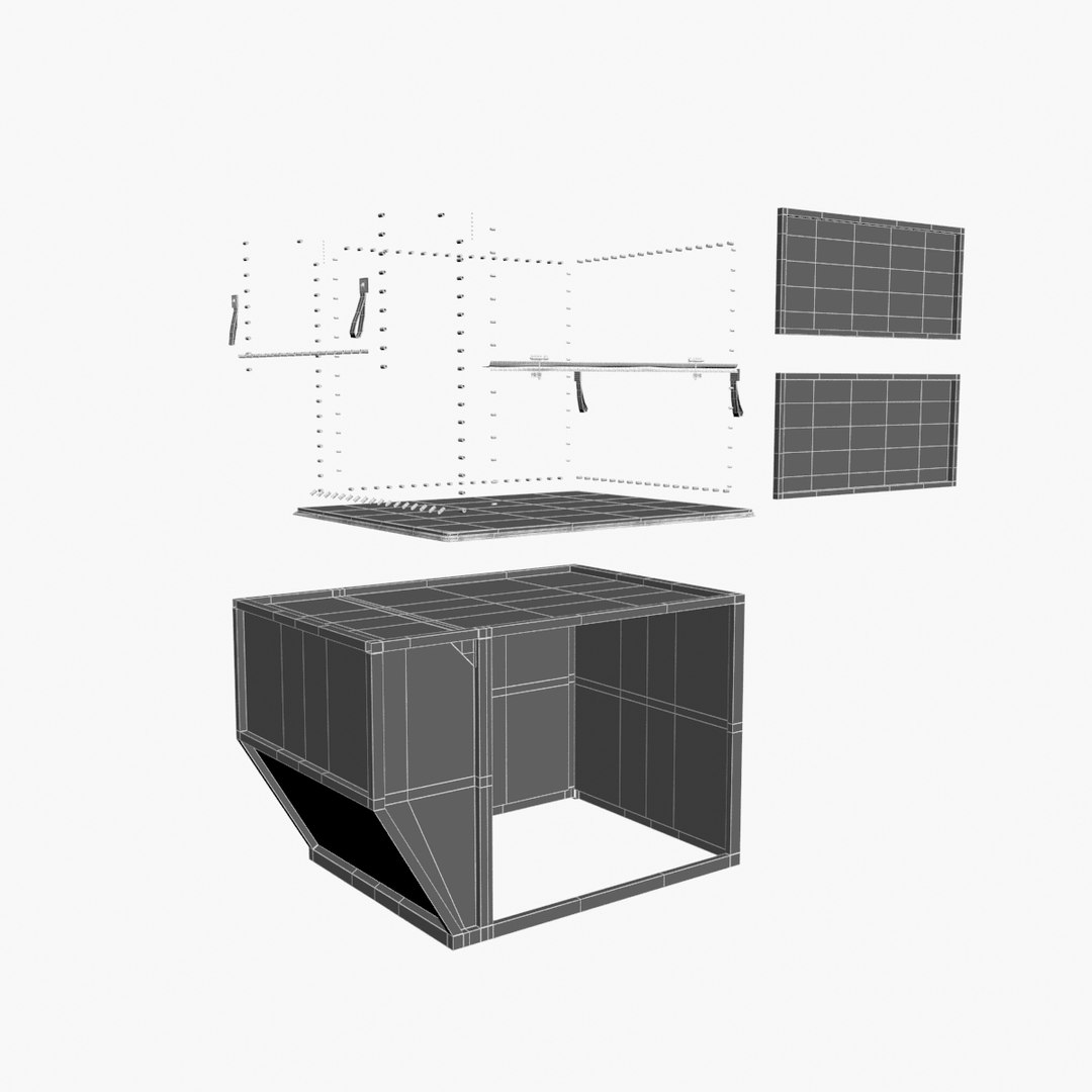 Cargo Container 3D - TurboSquid 1153050