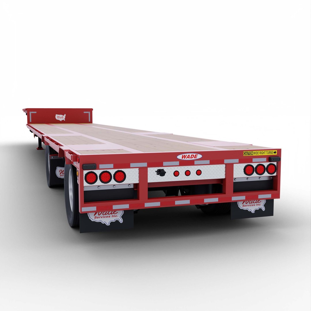 Wade 53FT StepDeck3Dモデル - TurboSquid 1973247